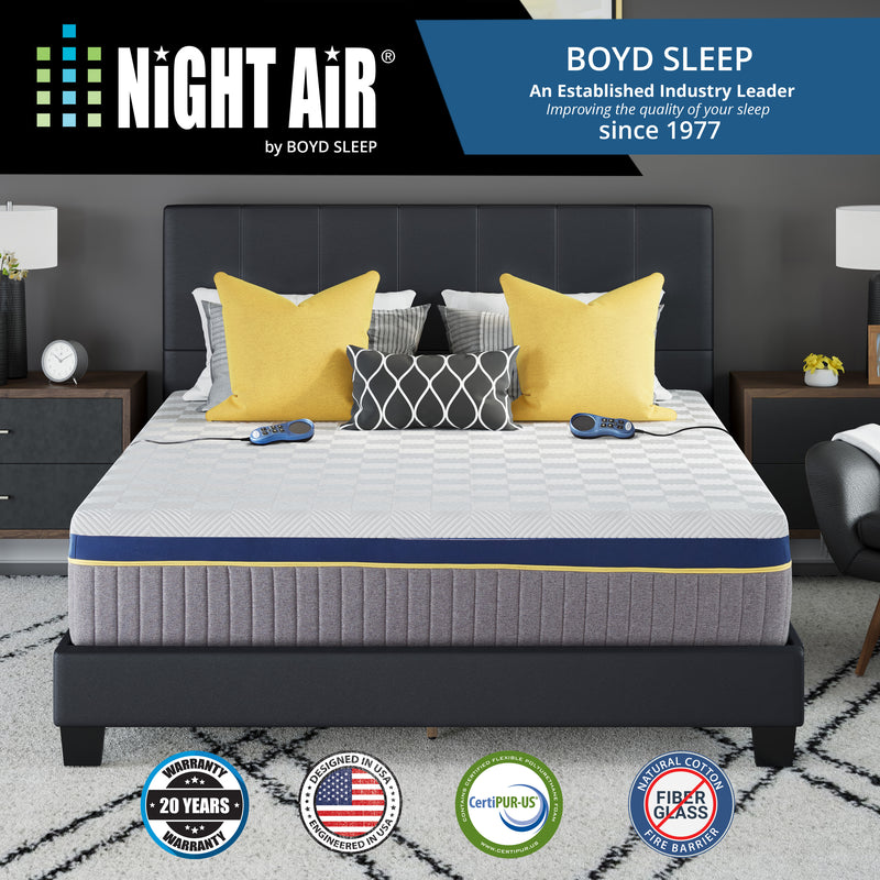 Supreme 2115 2-Zone Smart Zone Bed – nightairbeds